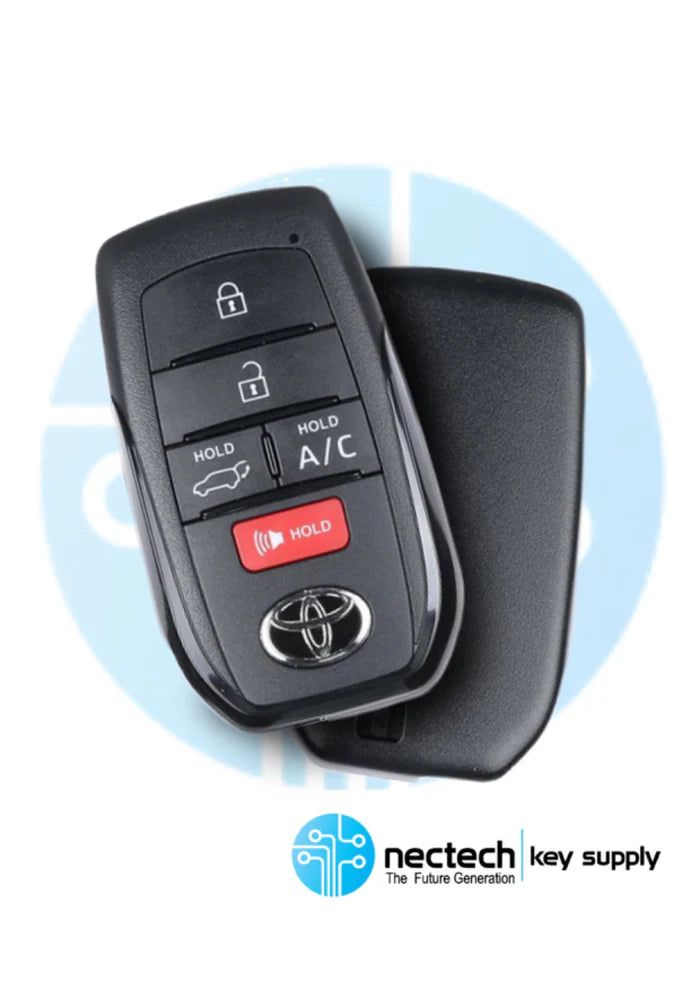 2023-2024 NEW OEM Toyota bZ4X Smart Key 5B Hatch/ A/C FCC: HYQ14FBX