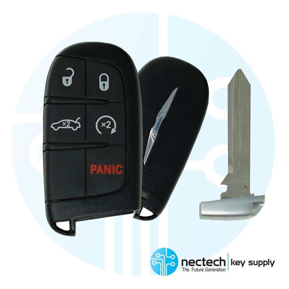2015 - 2021 NEW Chrysler 200 Gen 4 "Tombstone" Smart Key 5B FCC: M3M-4