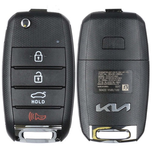 2020 - 2023 Kia Rio Remote Flip Key 4B FCC: NYOSYEC4TX1611