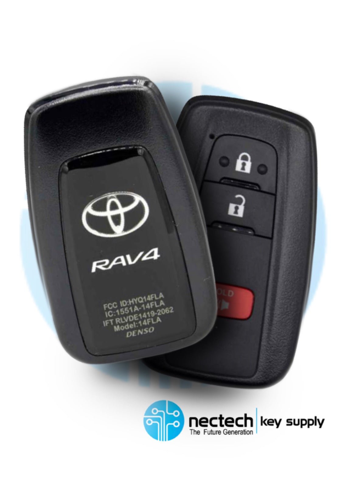 2021-2022 Toyota RAV4 / 3-Button Smart Key / PN: 8990H-0R200 / HYQ14FL