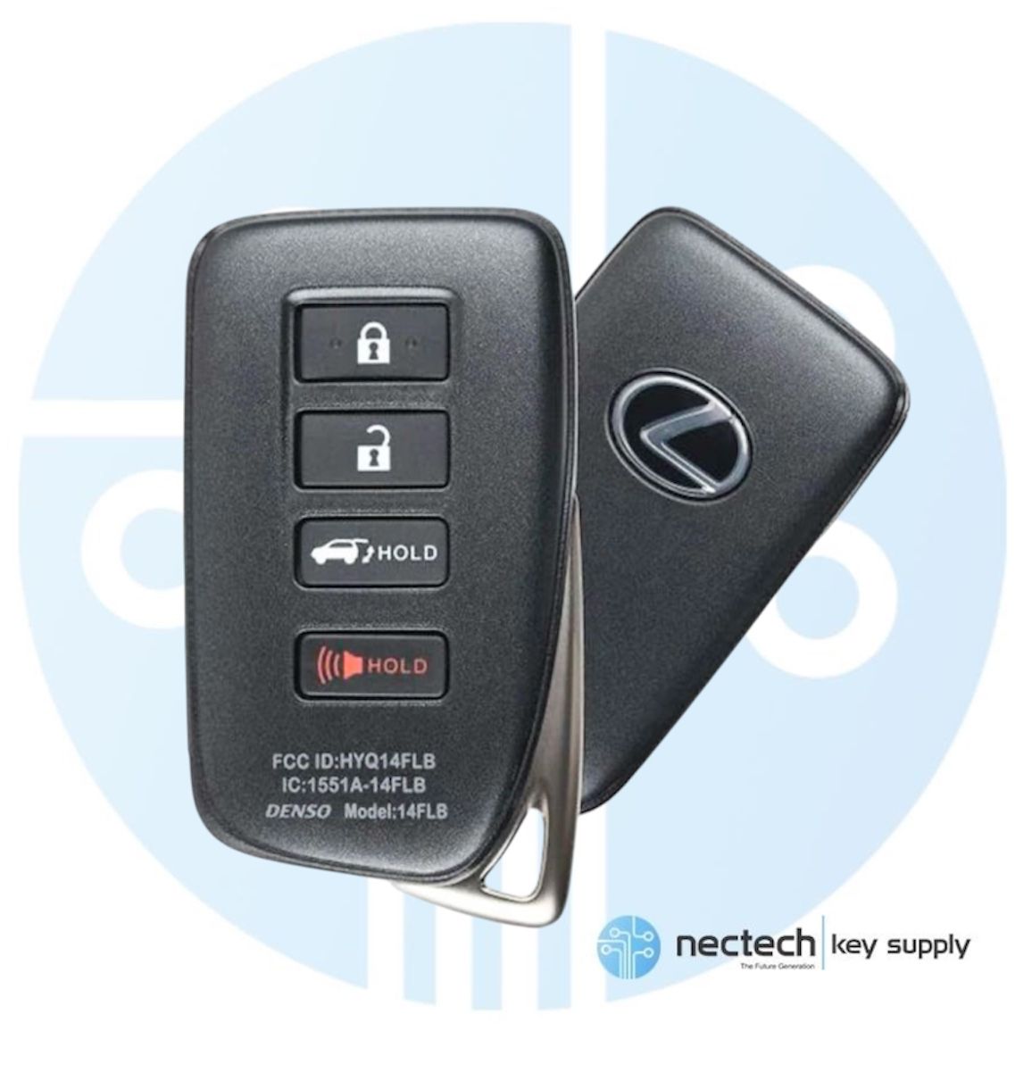 2021-2022 OEM NEW Lexus RX350 RX450H / 4-Button Smart Key / PN: 8990H-