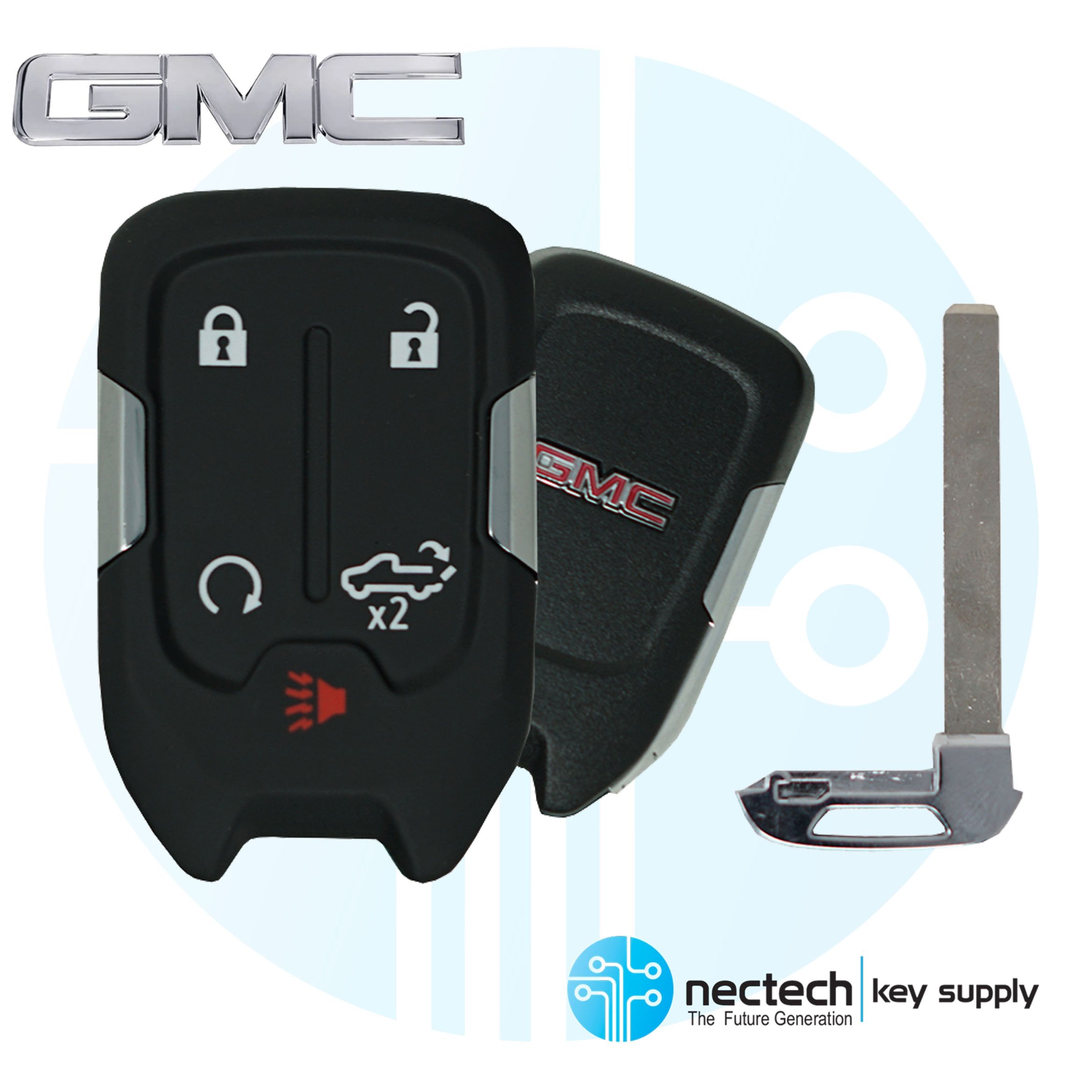 2021 - 2022 GMC Sierra Smart Proximity Key 5B FCC ID: HYQ1ES PN: 13522904