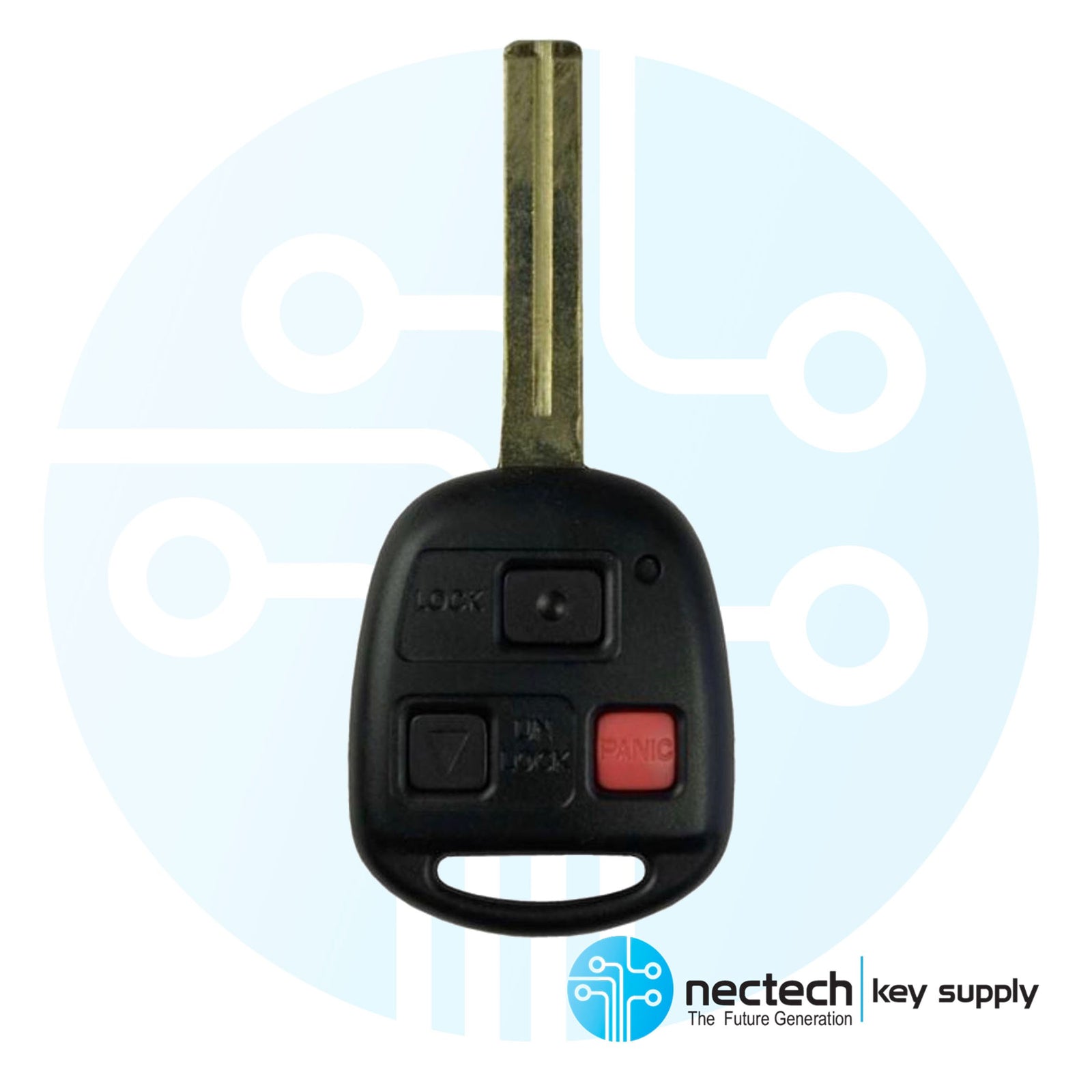 2002 - 2008 Lexus GX470 LX470 Remote Head Key FCC:HYQ1512V - 4D 68