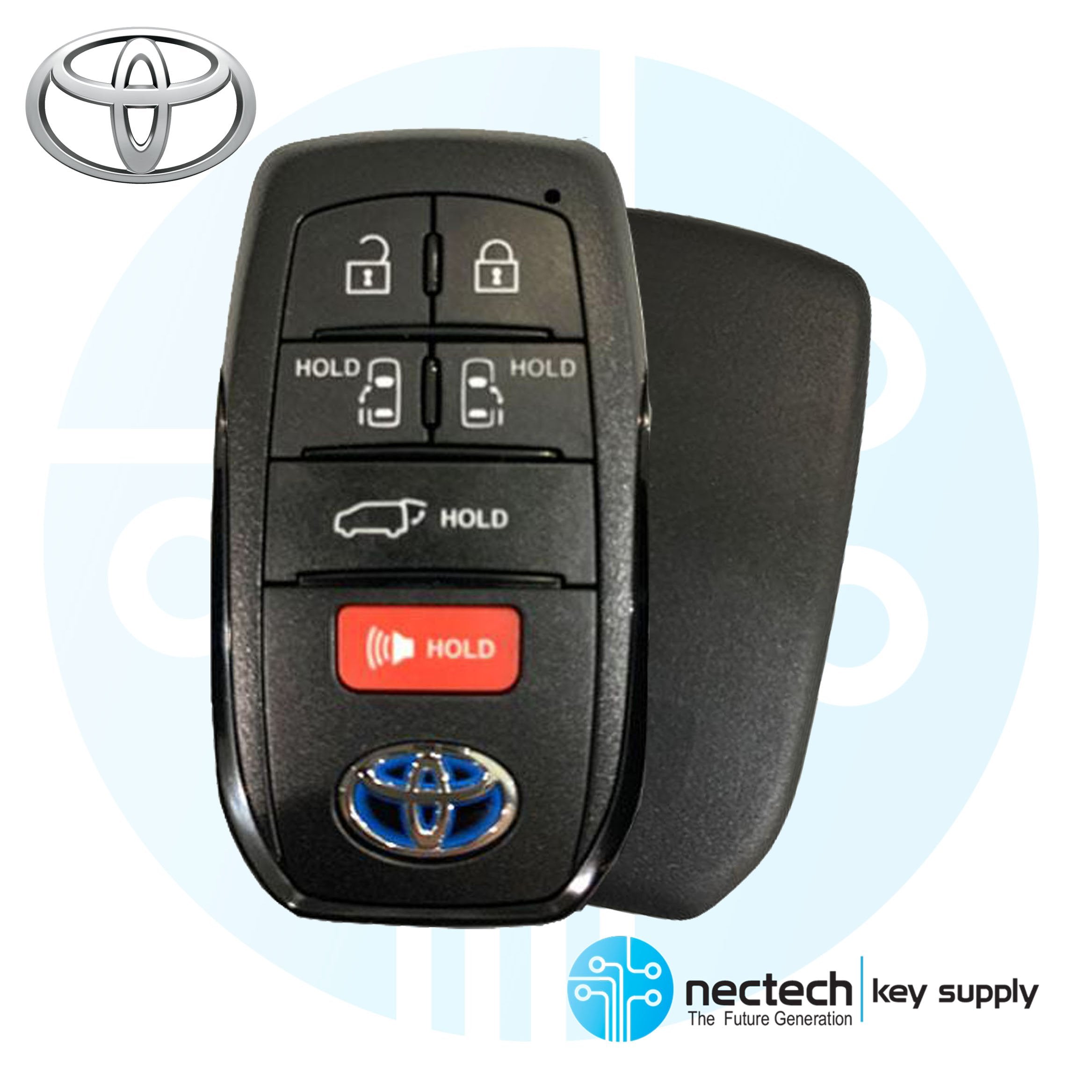 2021 - 2024 NEW OEM Toyota Sienna Smart Key FCC: HYQ14FBX (Blue Hybrid