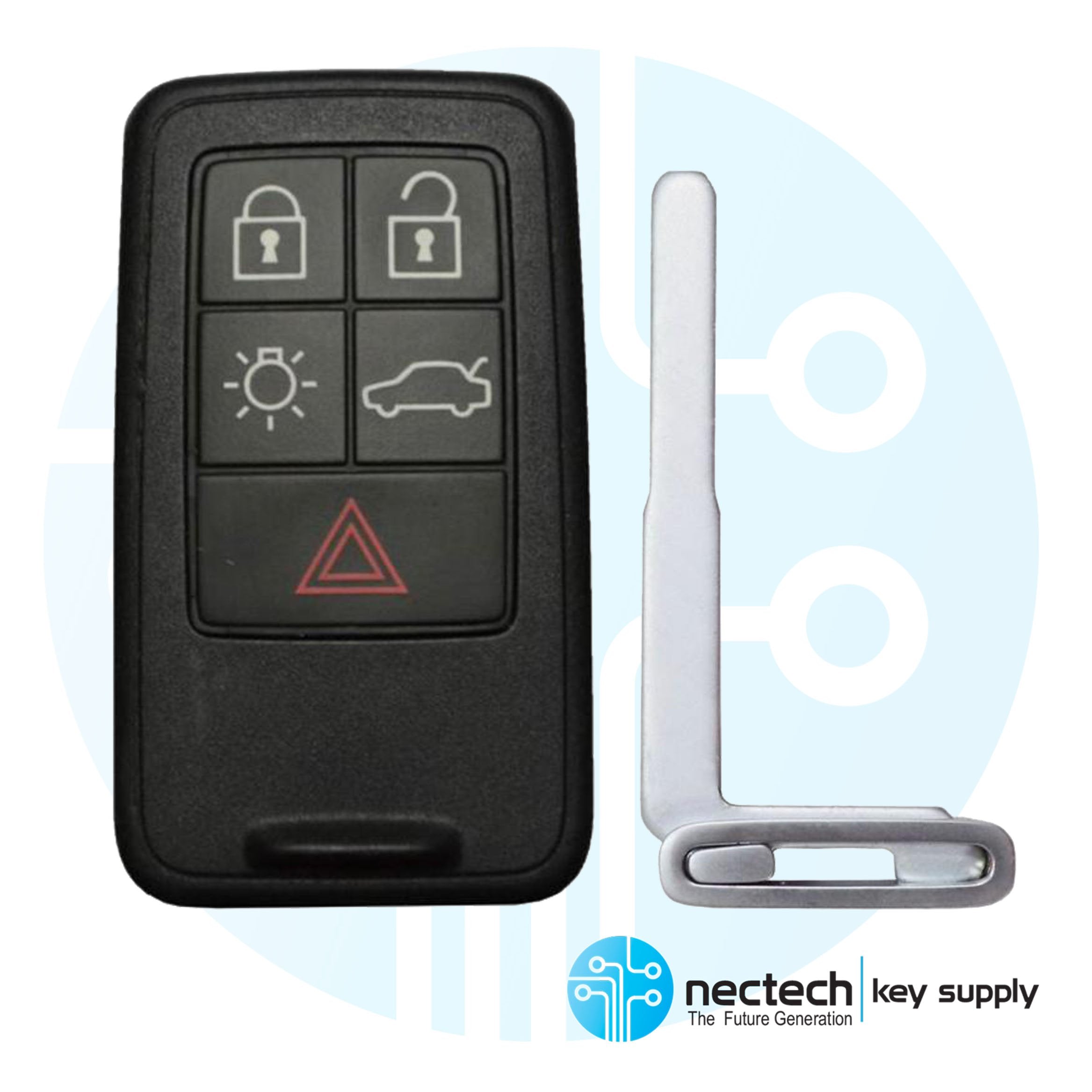 2007-2016 Volvo V70 VC60 VC70 S80 S60 Smart Proximity Key FCC:KR55WK49
