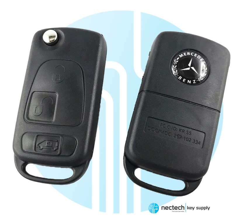 2007-2018 Mercedes-Dodge Sprinter 3-Button Flip Key HU64 (PCF7936 46 C